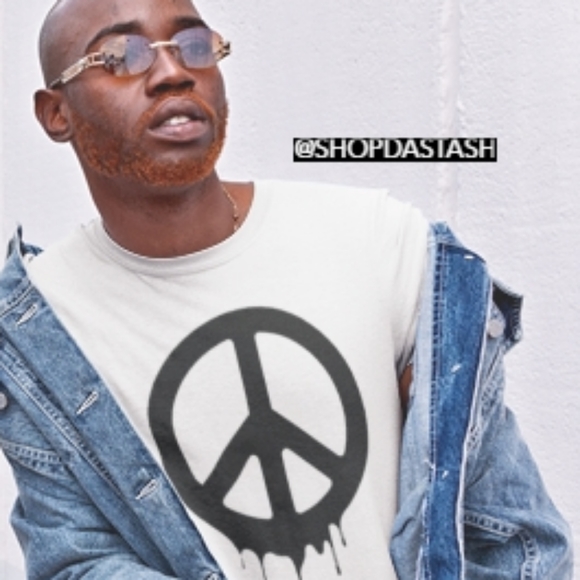 Dastash | Shirts | Peace Sign Drip Drippy Trippy Custom Tshirts | Poshmark